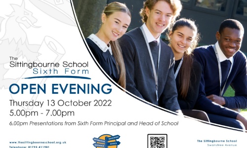 The Sittingbourne School - Sixth Form Open Evening